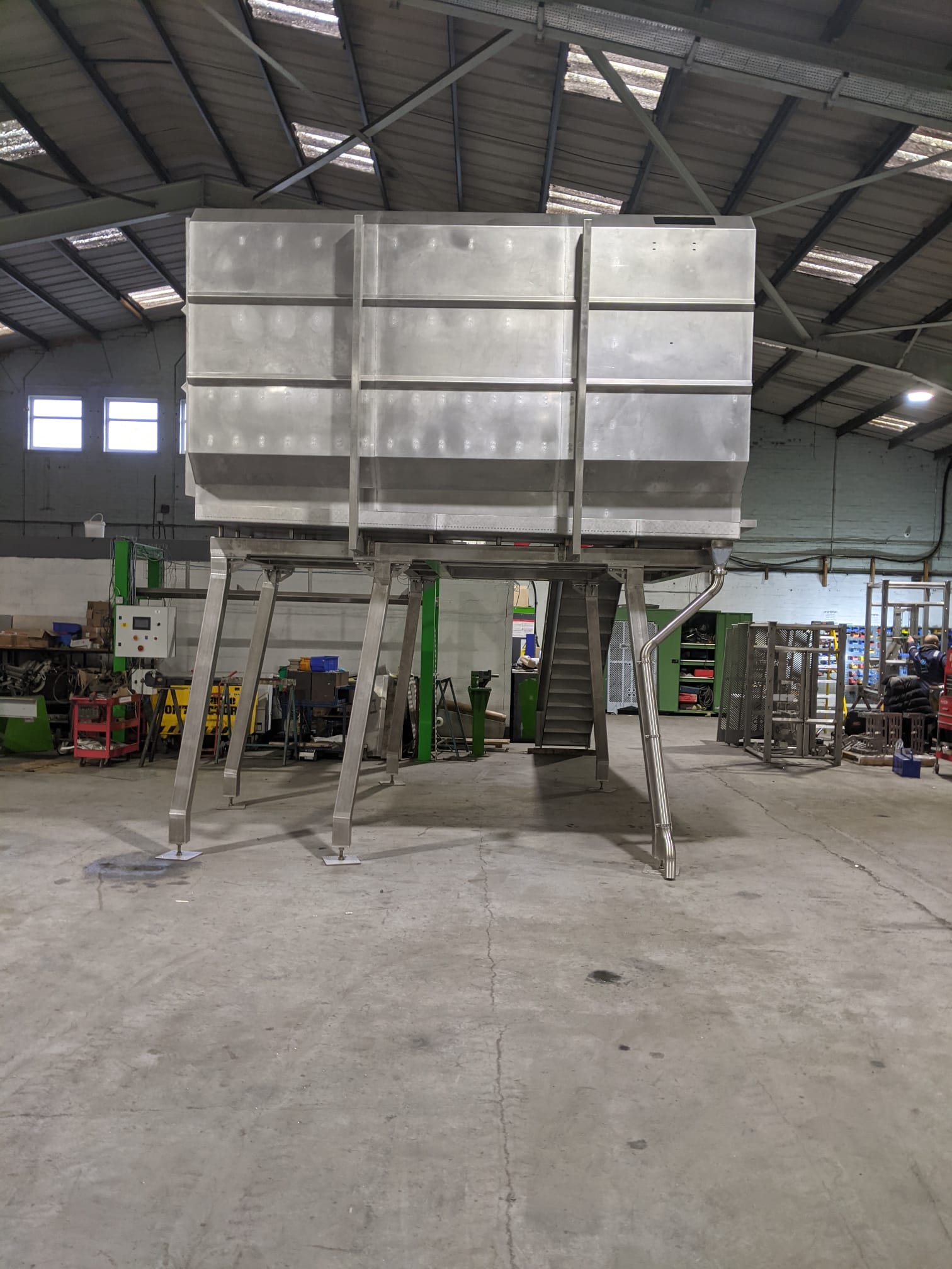 Installation of Multihead Weigher - LEGACY OF SID